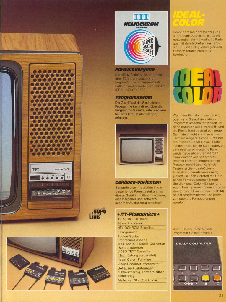 ITT Schaub-Lorenz Programmable Television – The Video Game Kraken